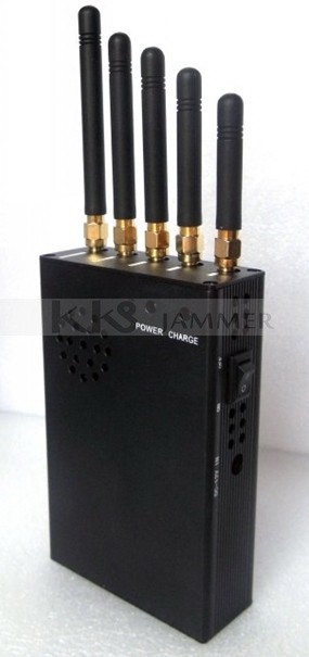 5 Antennas Handheled Signal Jammer,Handheld RF Jammer,Mini Portable ...